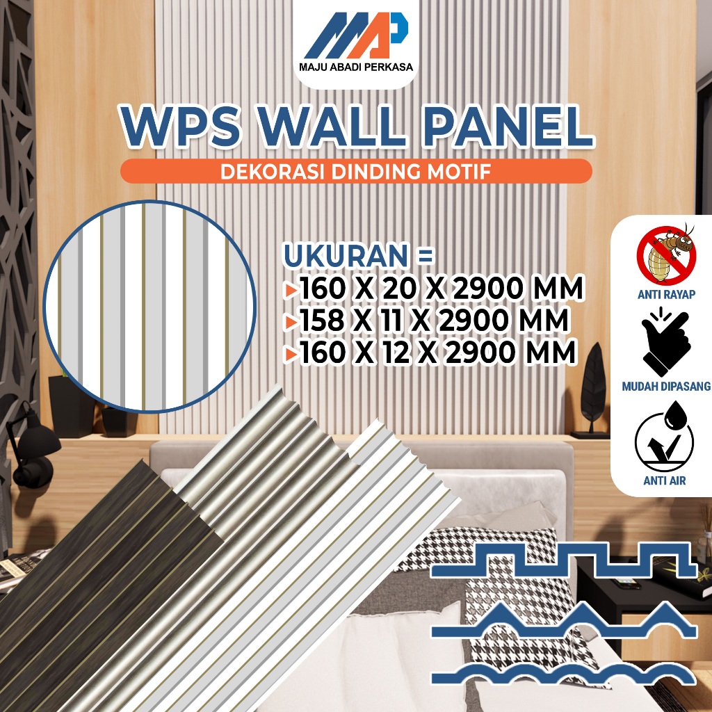 Jual INVOIC/WPS WALL PANEL / KISI KISI KAYU / DEKORASI DINDING MOTIF ...
