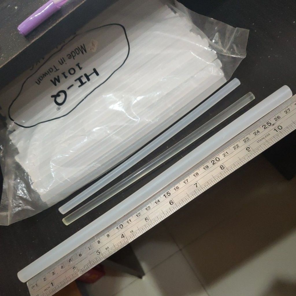 Jual Isi lem tembak bakar HI Q Glue stick besar dan Varian Glu stik ...