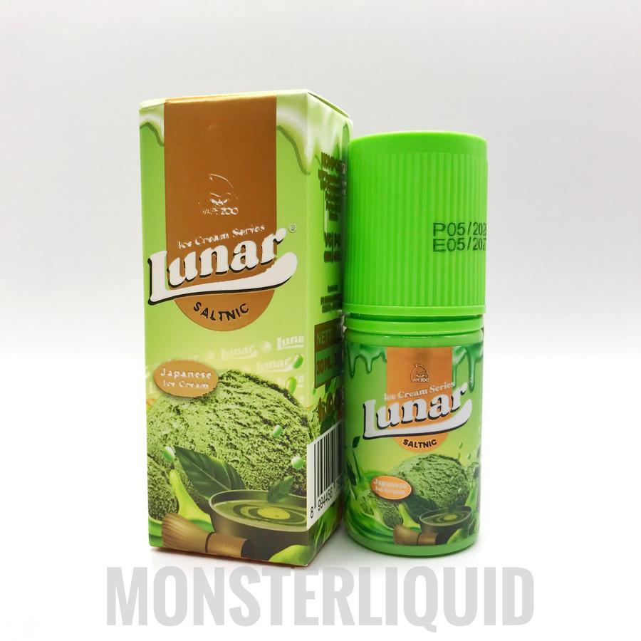 Jual [ SALT NIC ] LUNAR JAPANESE ICE CREAM MATCHA BY VAPEZOO 30MG 30ML ...