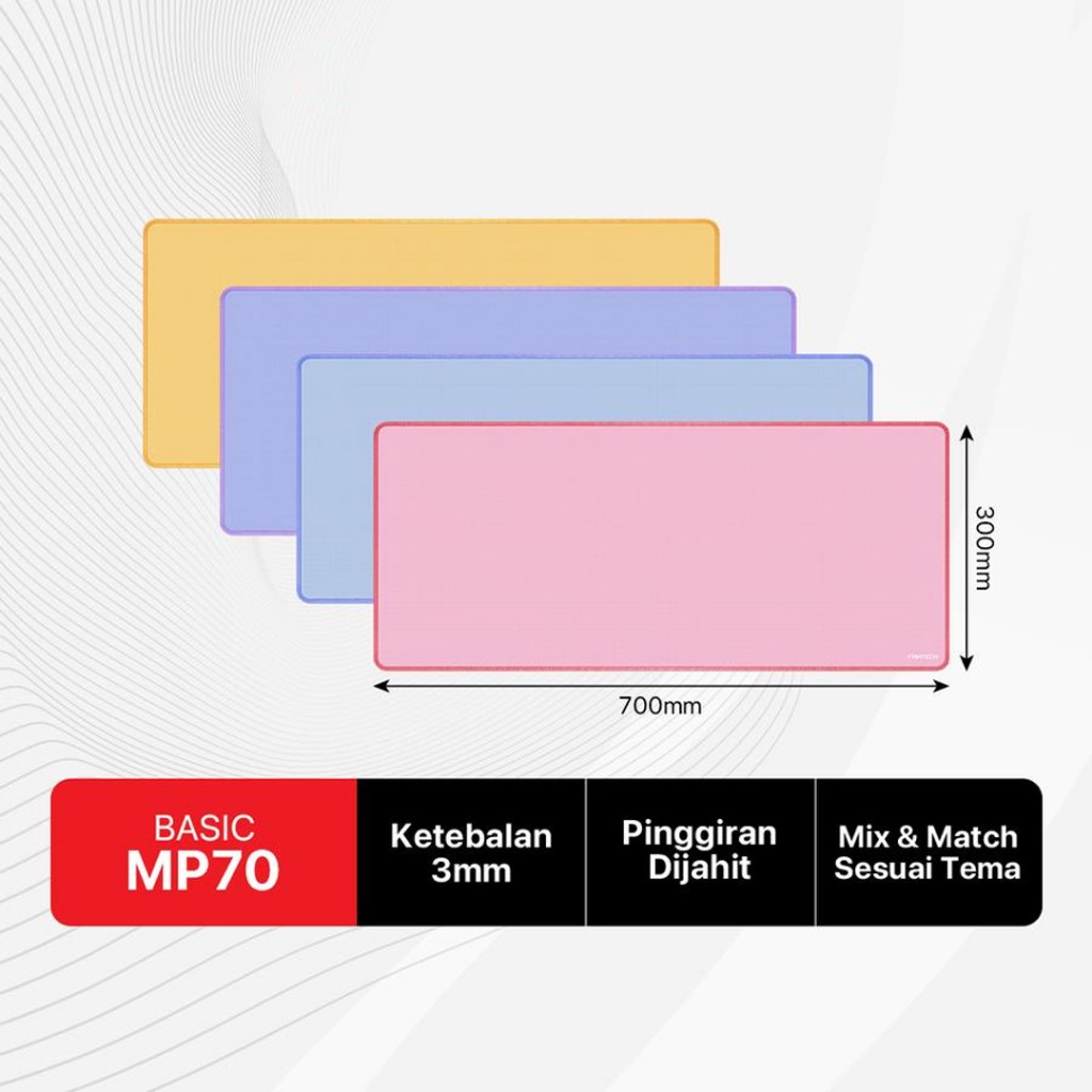 Jual Fantech MP70 Basic Gaming Mousepad | Shopee Indonesia