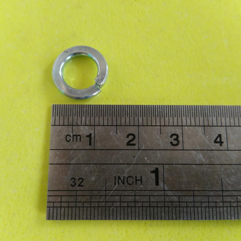 Jual RING VER M8 PUTIH / RING BAUT KUNCI 13 / RING PER GALVANIS M8 ...