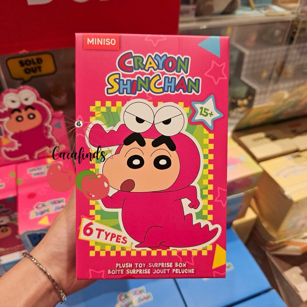 Jual MINISO x Shinchan‼️Blind Box Vinyl Plush Toy / Keychain Pendant ...