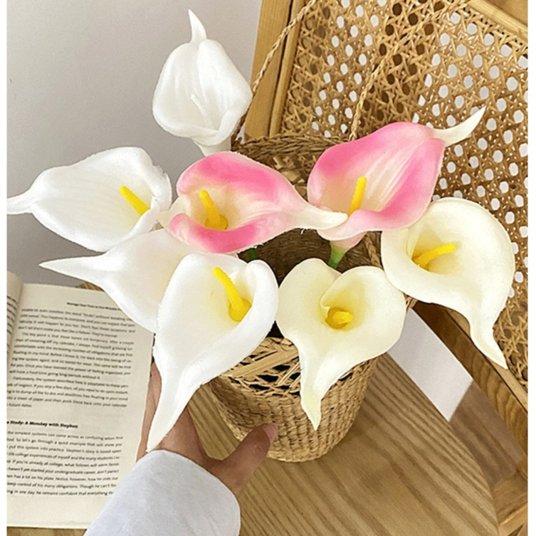 Jual Bunga Tiruan Calla Mini Premium | Bunga Tangan Pengantin & Hiasan ...