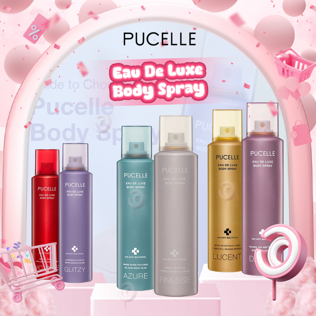 Jual PUCELLE - EAU DE LUXE BODY SPRAY ( 150 ml ) - Parfum Spray Dainty ...