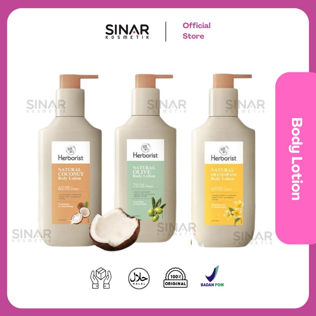 Jual [NEW PRODUCT] Herborist Body Lotion Series 200ml | Shopee Indonesia