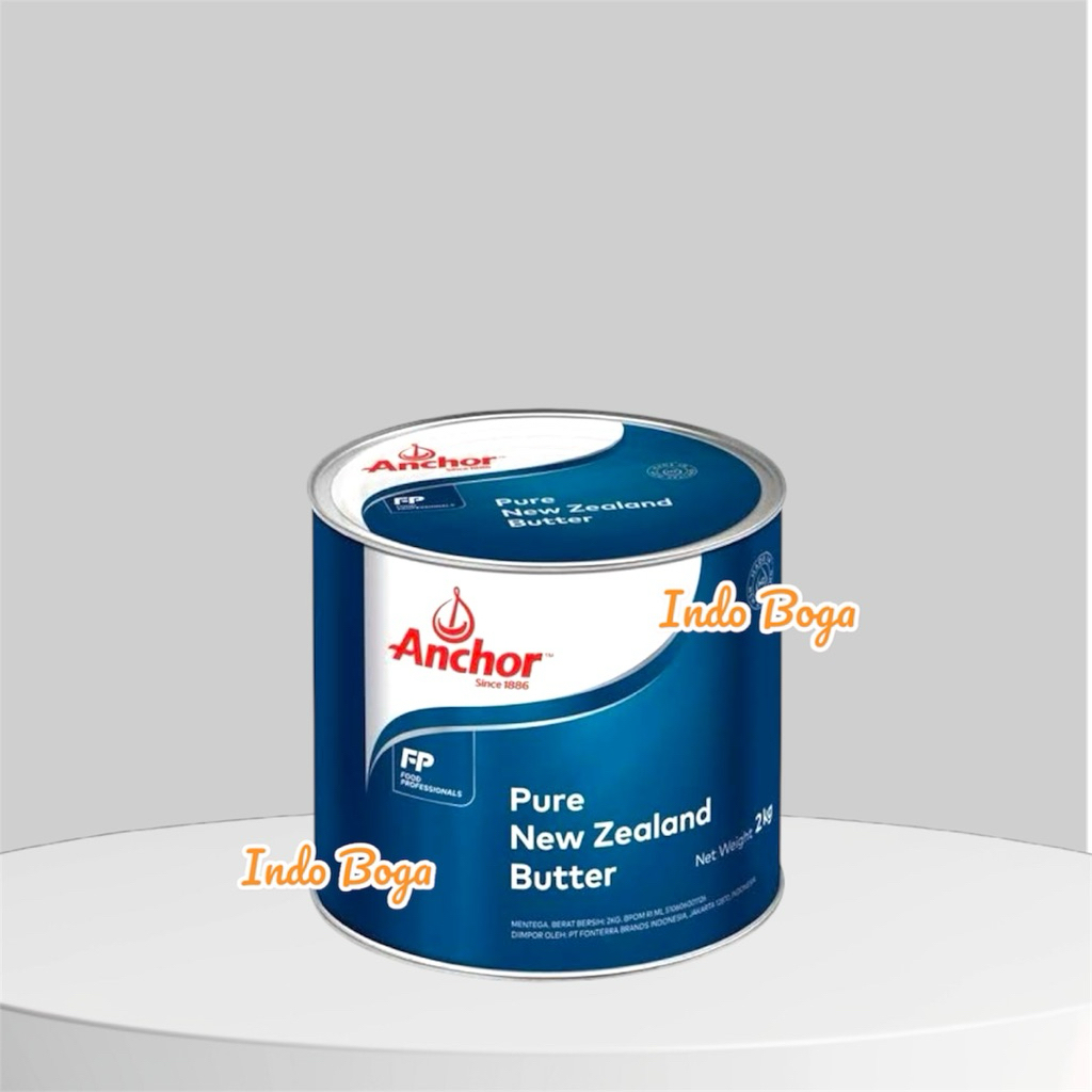 Jual Anchor Pure New Zealand salted butter 2 kg / anchor tinned butter ...