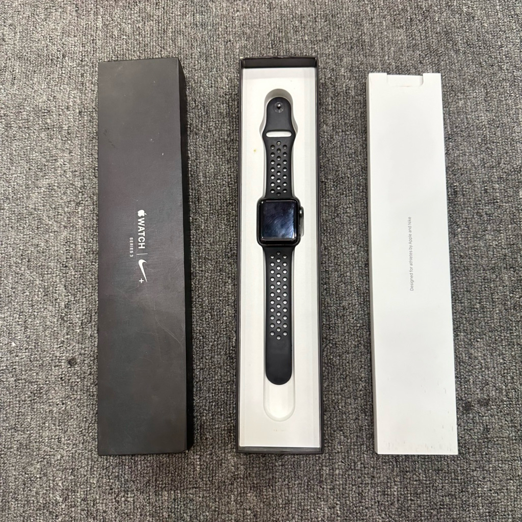 Jual Apple Watch Nike + Series 3 42mm Resmi Ibox | Shopee Indonesia