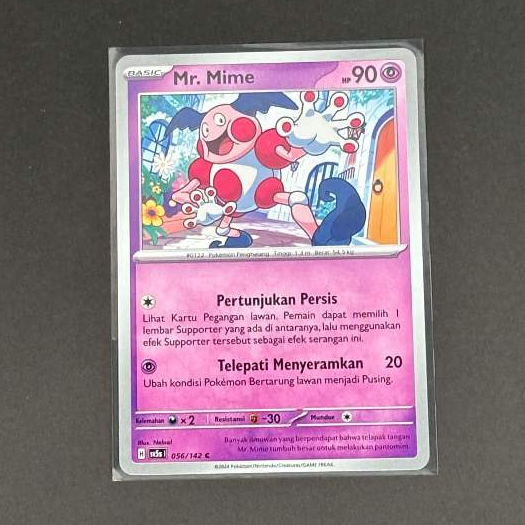 Jual kartu pokemon indonesia mr mime | Shopee Indonesia