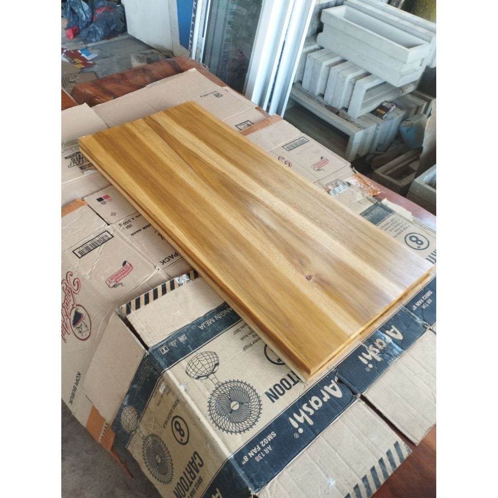 Jual Papan ambalan daun meja kayu jati | Shopee Indonesia