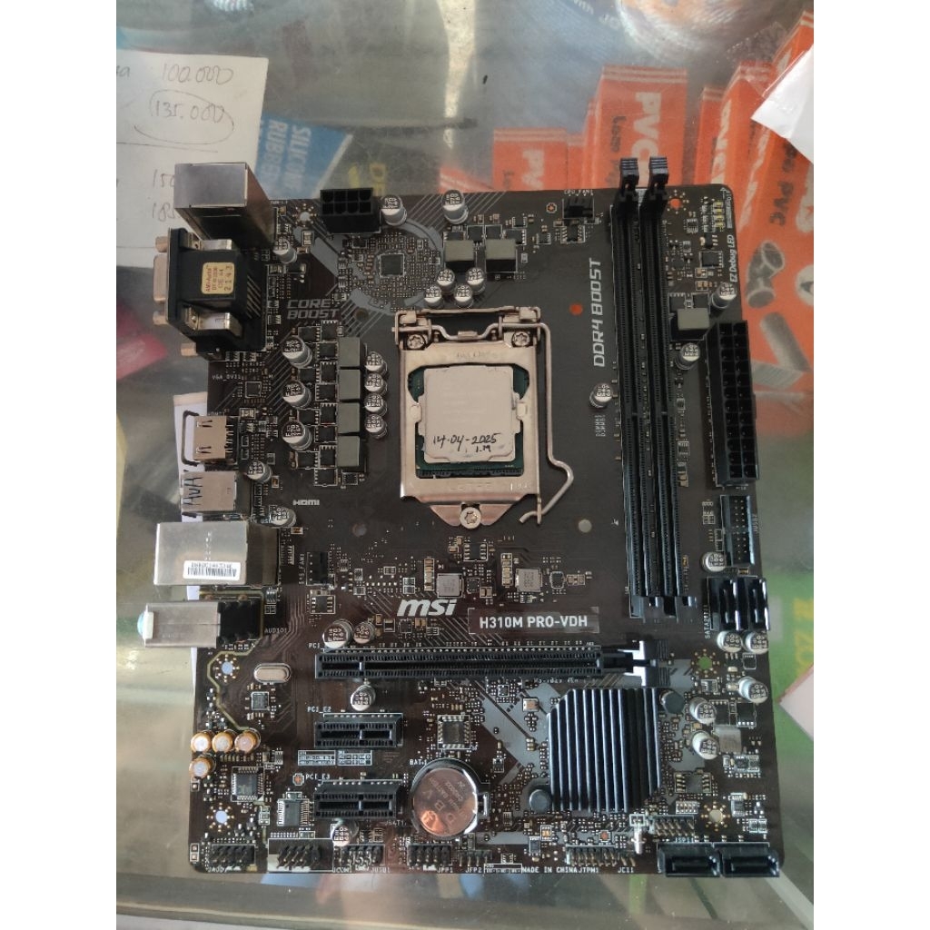 Jual Motherboard H310M + i3-9100F Paketan Second | Shopee Indonesia