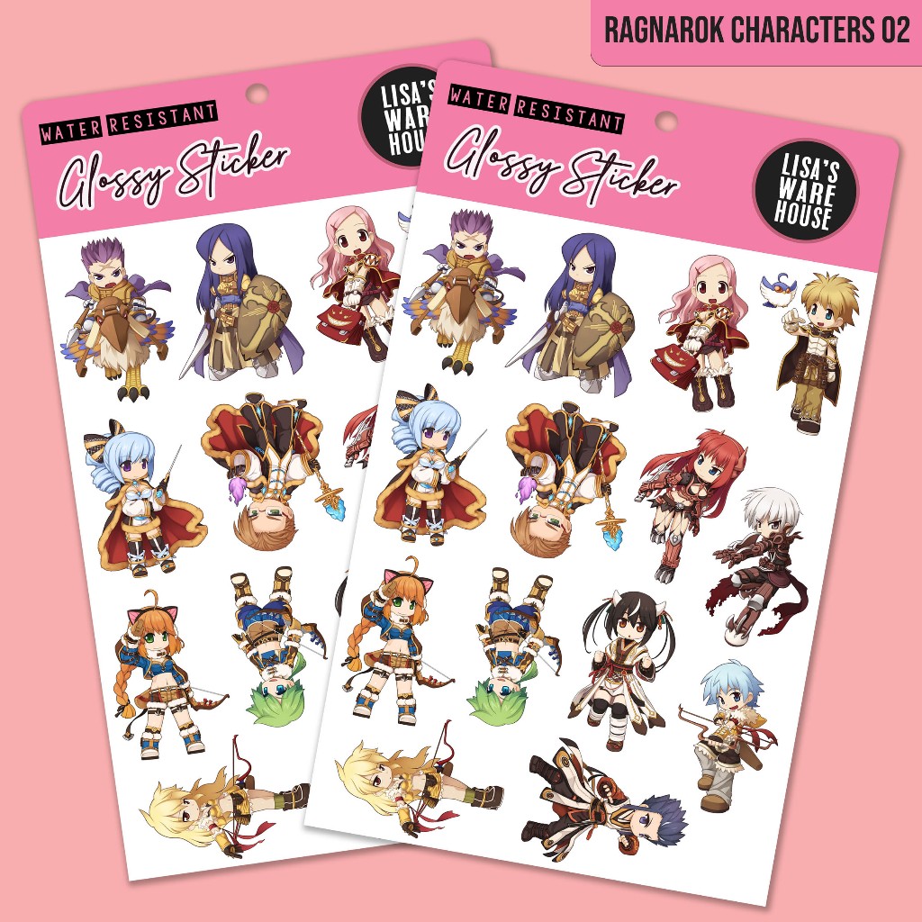 Jual Sticker Ragnarok Characters Volume 02 | Shopee Indonesia