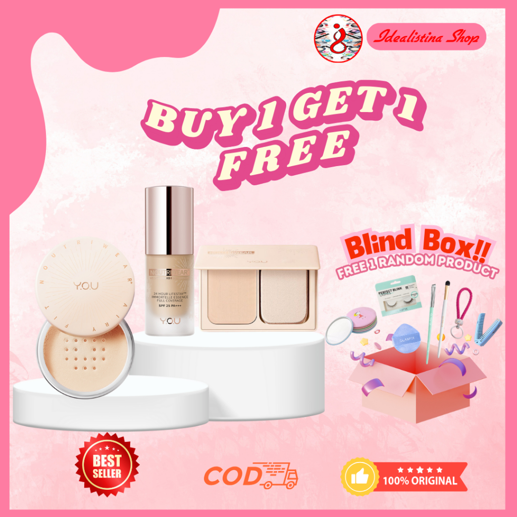 Jual Y.O.U Noutriwear+ Airy Fit Loose Powder| SILKY PRESSED FOUNDATION ...