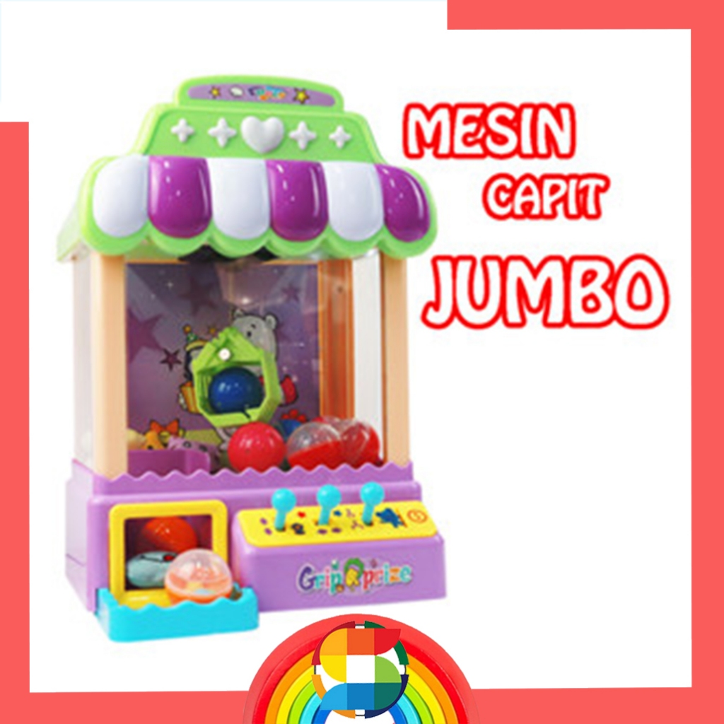 Jual Mainan JUMBO Claw Machine / Joy Claw Machine / Mesin Capit Boneka ...