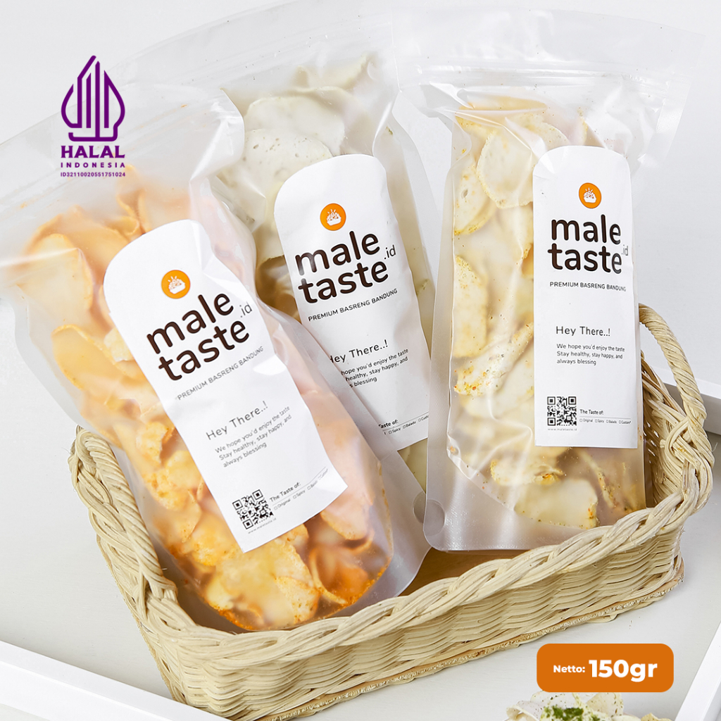 Jual Premium Basreng Bandung 150gr Rasa Original/Balado/Pedas Daun ...