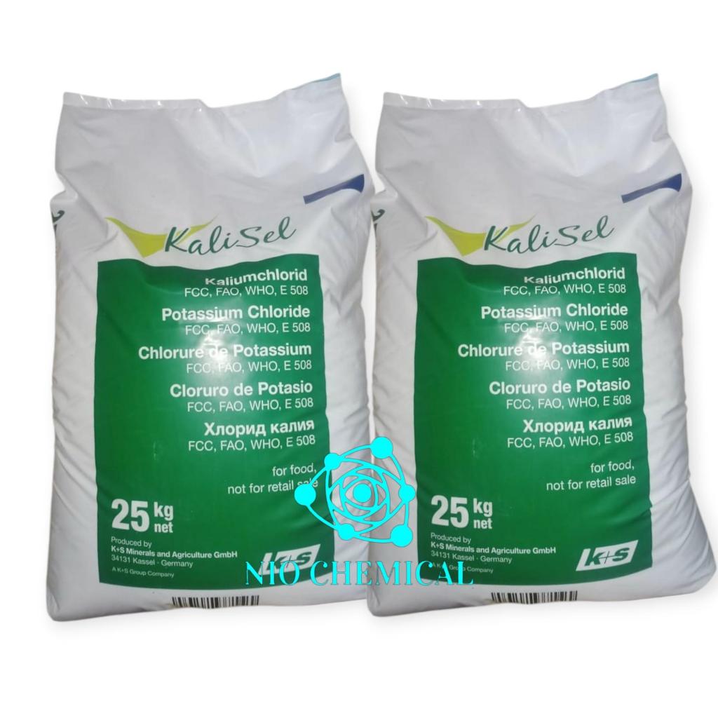 Jual Potassium Chloride / KCL / Kalisel / Kalium Klorida FOOD GRADE 25 ...