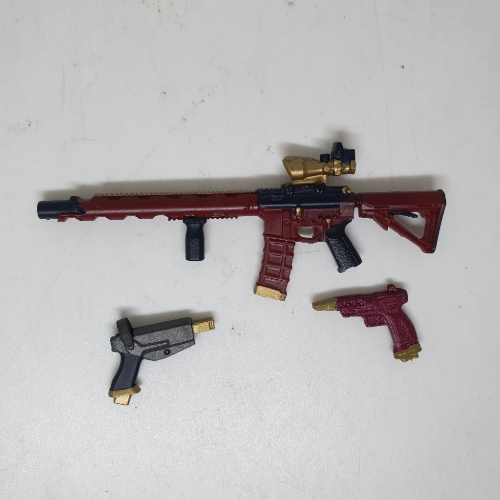 Jual SHFiguarts SHF DC Head HS Weapon Rifle Gun Deadshot Floyd Lawton ...