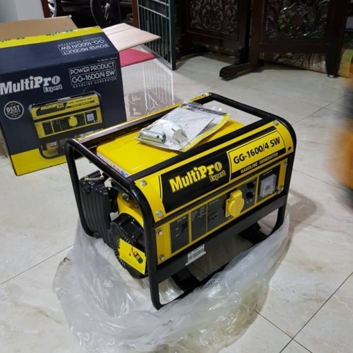Jual Mesin Genset Bensin gasoline Multipro GG2900 siap pakai (BEKAS - BARU 2 X DIGUNAKAN DURASI ...
