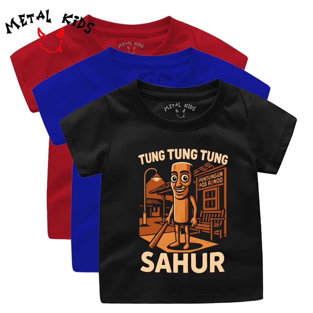 Jual KAO BAJU ANAK TUNG TUNG TUNG SAHUR - PENTUNGAN POS RONDO | BAJU ...