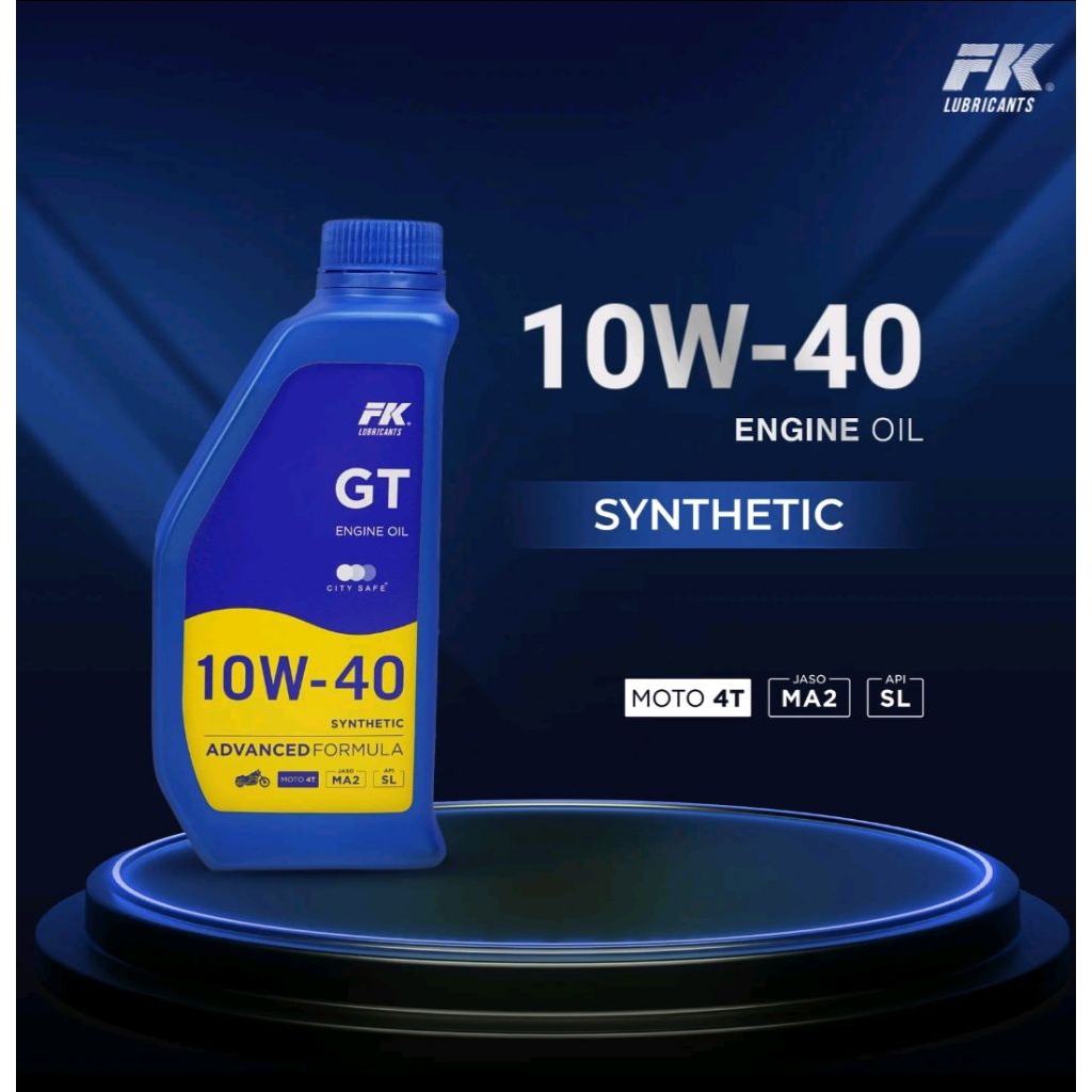 Jual oli fk lubricants, gt sl, 10w40, 1 liter | Shopee Indonesia