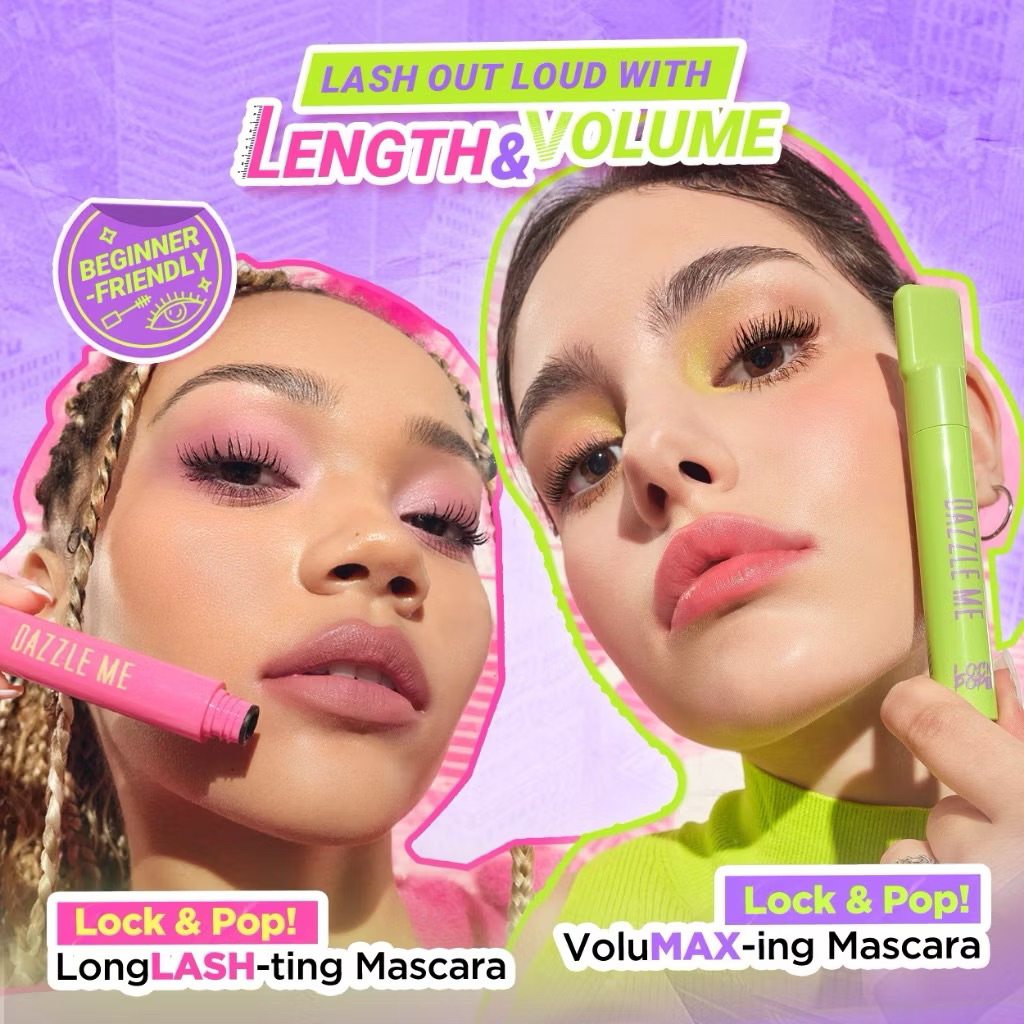 Jual Dazzle Me - Mascara lock & pop sudah waterproof mascara series 7 ...