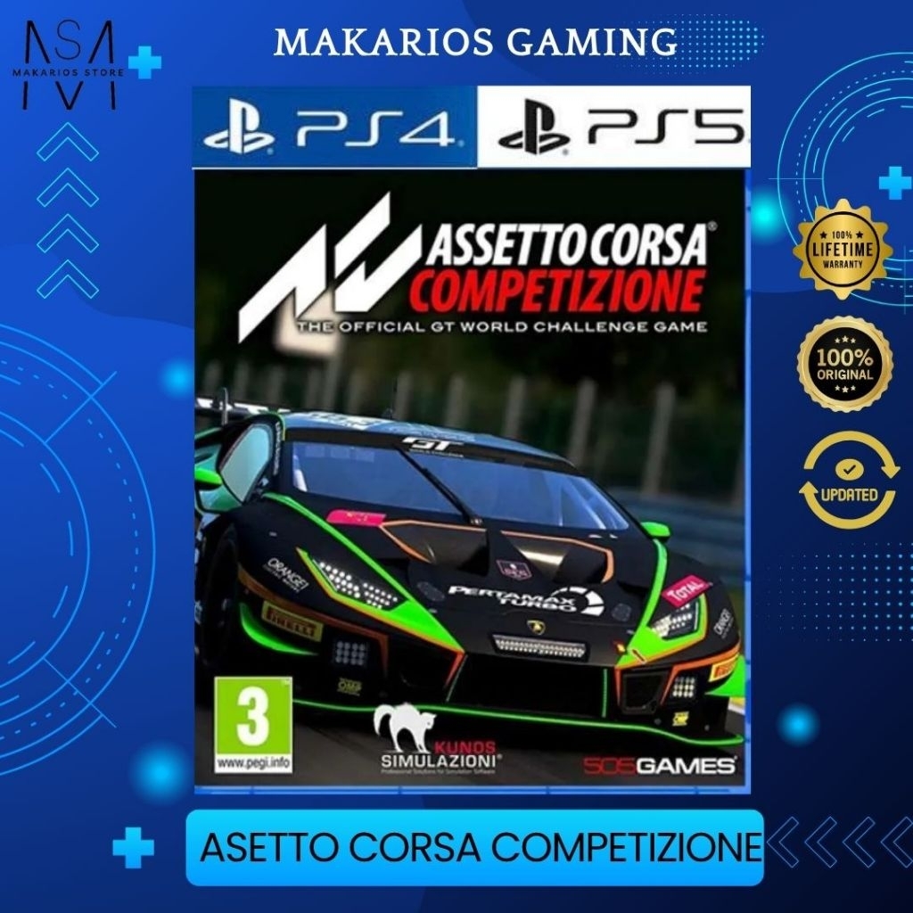 Jual Assetto Corsa Competizione PS4 & PS5 | Shopee Indonesia