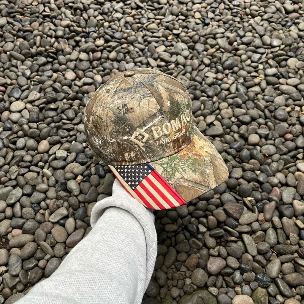 Jual TOPI BOMAG REALTREE USA FLAG | Shopee Indonesia