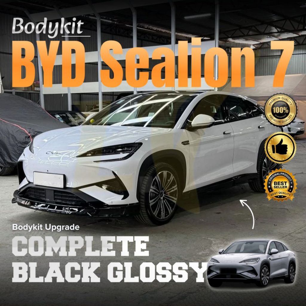 Jual BYD SEALION 7 UPGRADE BODYKIT MODEL AERO SPORT COMPLETE SET ...