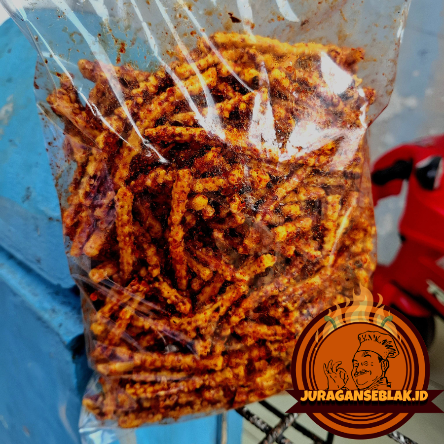 Jual Kerupuk Seblak Kering Kerupuk Seblak (AKAR BETON) Pedas daun Jeruk ...