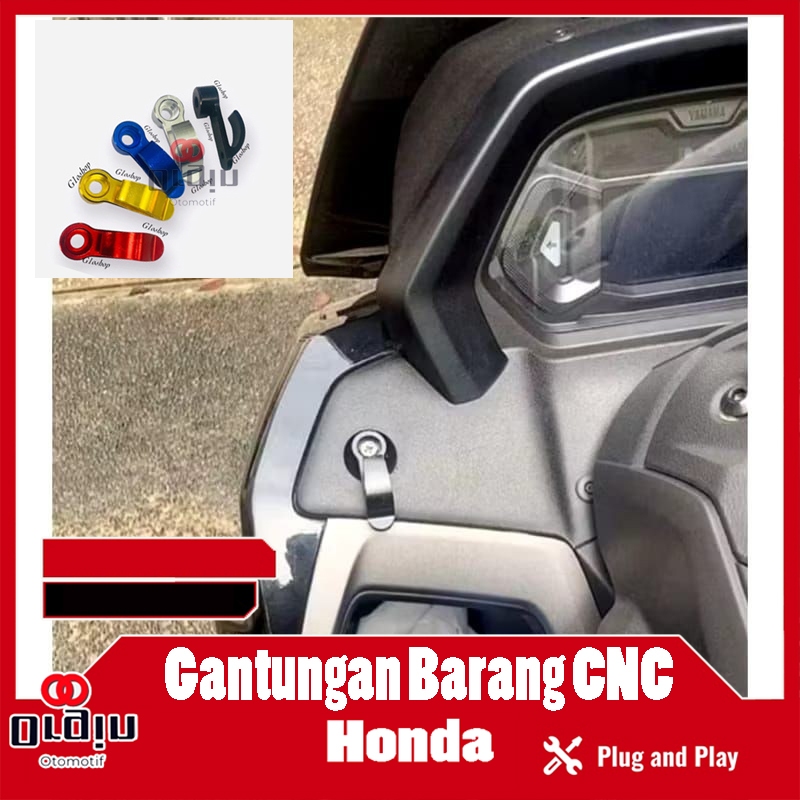Jual Gantungan Barang Nmax Turbo Neo s Neo Techmax 2024-2025 Model CNC ...