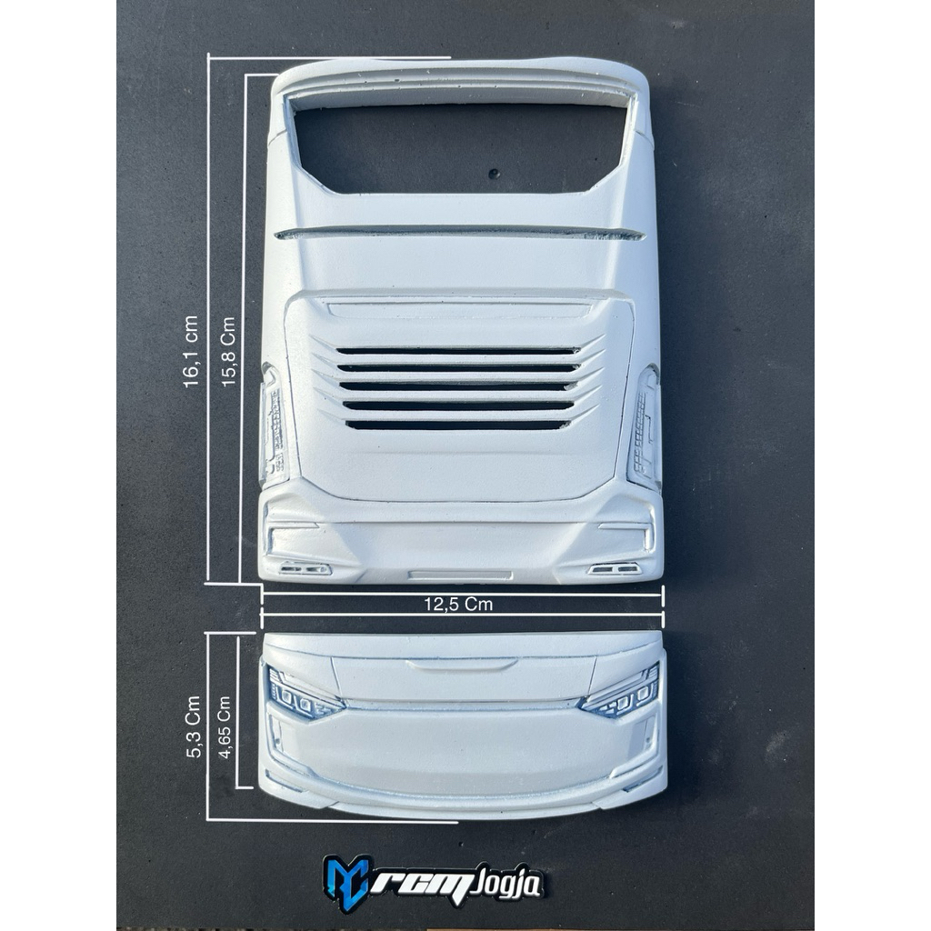Jual Face Cowl Miniatur Bus Laksana Legacy SR-3 Neo XHD Skala 1:20 ...