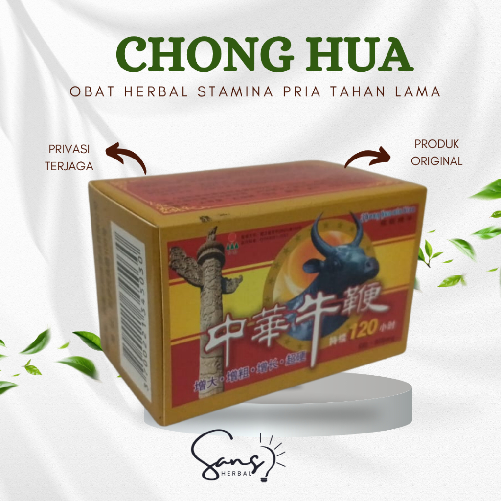 Jual CHONG HUA OBAT HERBAL STAMINA PRIA TAHAN LAMA ASLI TIONGKOK ISI 6 TABLET ORIGINAL IMPORT ...
