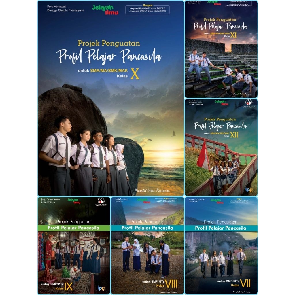 Jual Buku P5 Projek Penguatan Profil Pelajar Pancasila Intan Pariwara Kurikulum Merdeka | Shopee ...