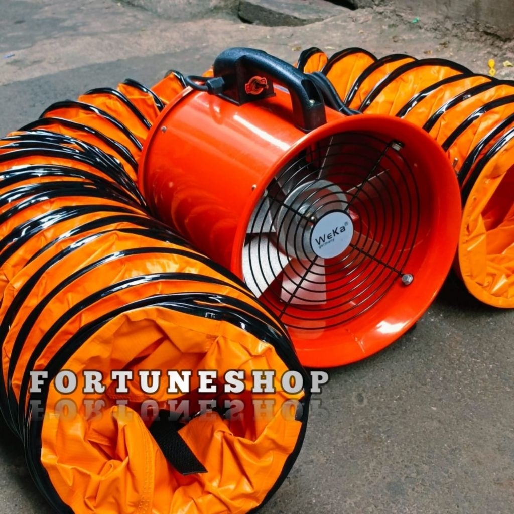 Jual Kipas Portable Blower Ventilator 8 10 12 14 16 Inch Kipas Penyedot Udara Original | Shopee ...
