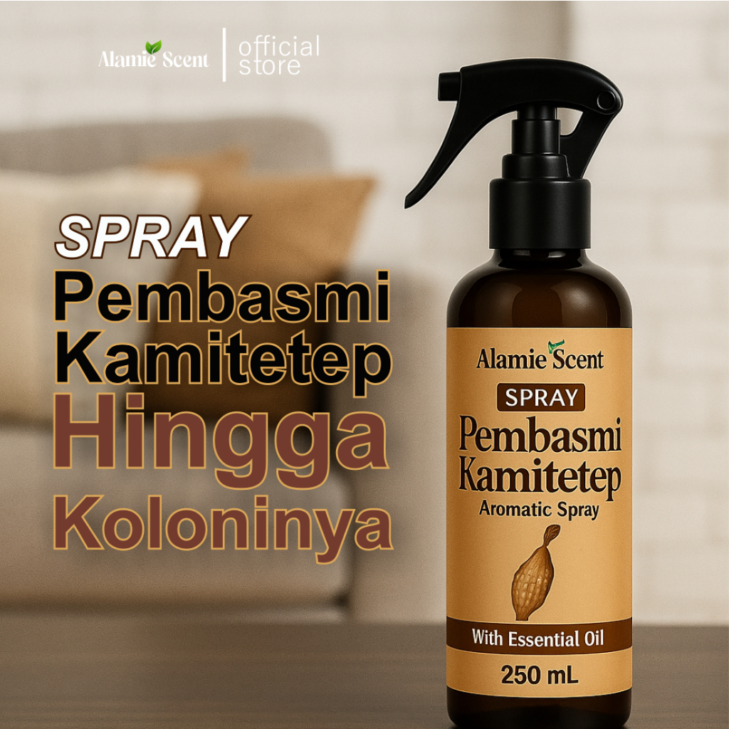 Jual Alamie Scent - Spray Pembasmi Kamitetep Hingga Koloninya 250 ML - Spray Anti Kamitetep ...