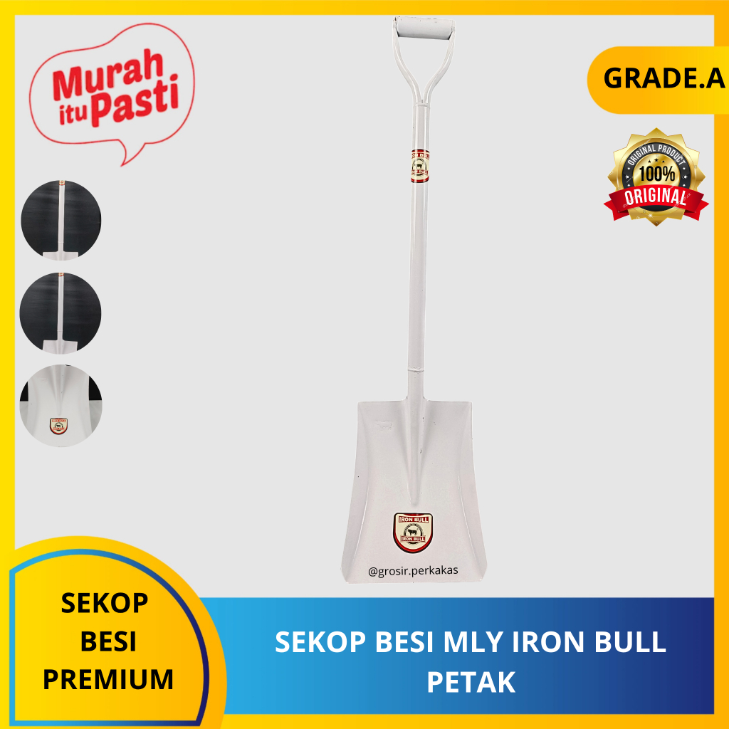 Jual sekop malaisia PREMIUM - sekop pasir tanah gagang kayu. sekop ...