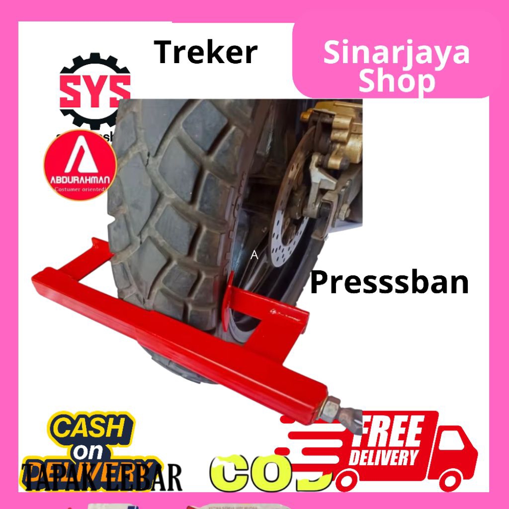 Jual COD alat pres ban tubles motor Treker press ban tubeless alat ...