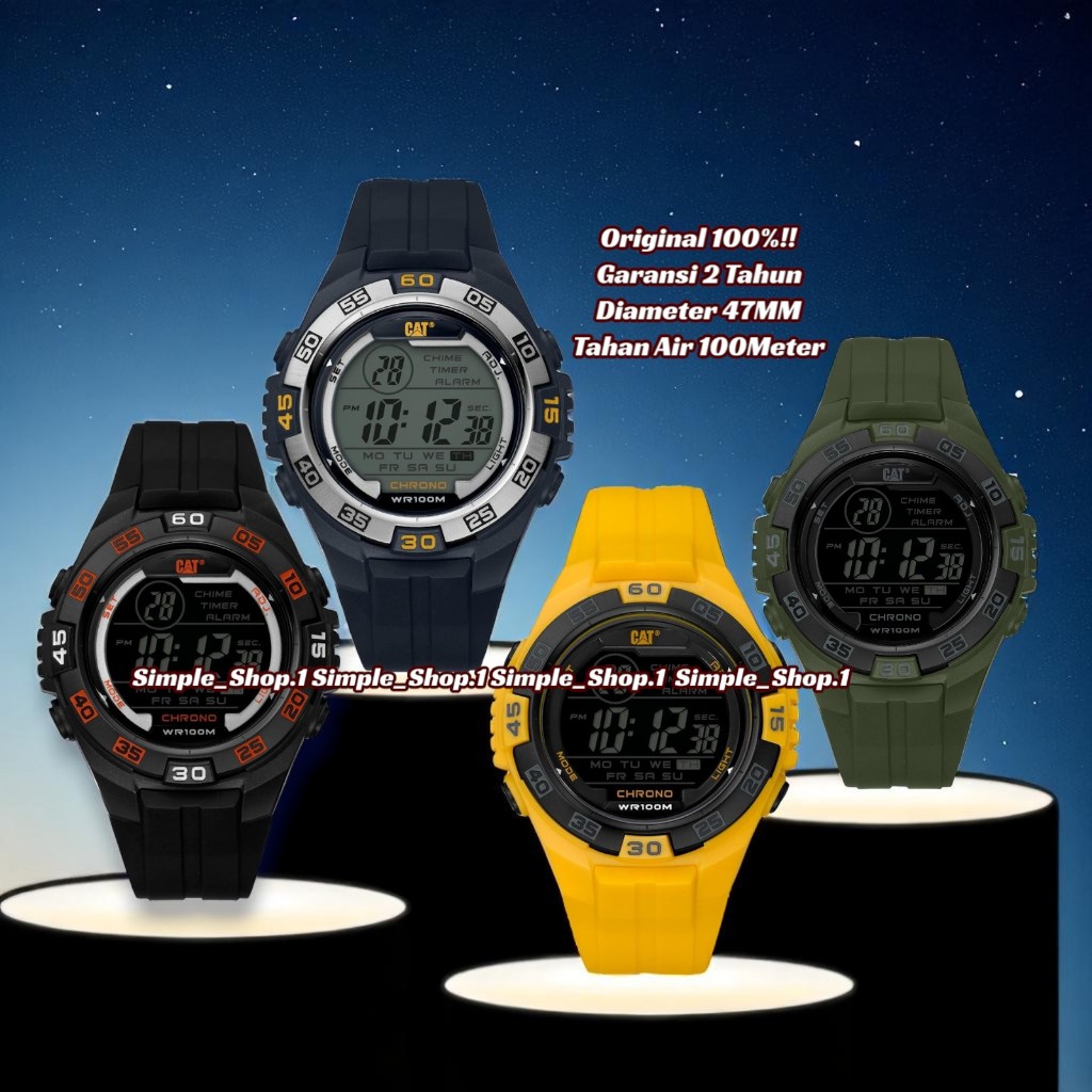 Jual Original 100%!! Jam Tangan Pria CATERPILLAR Garansi Resmi 2 Tahun ...