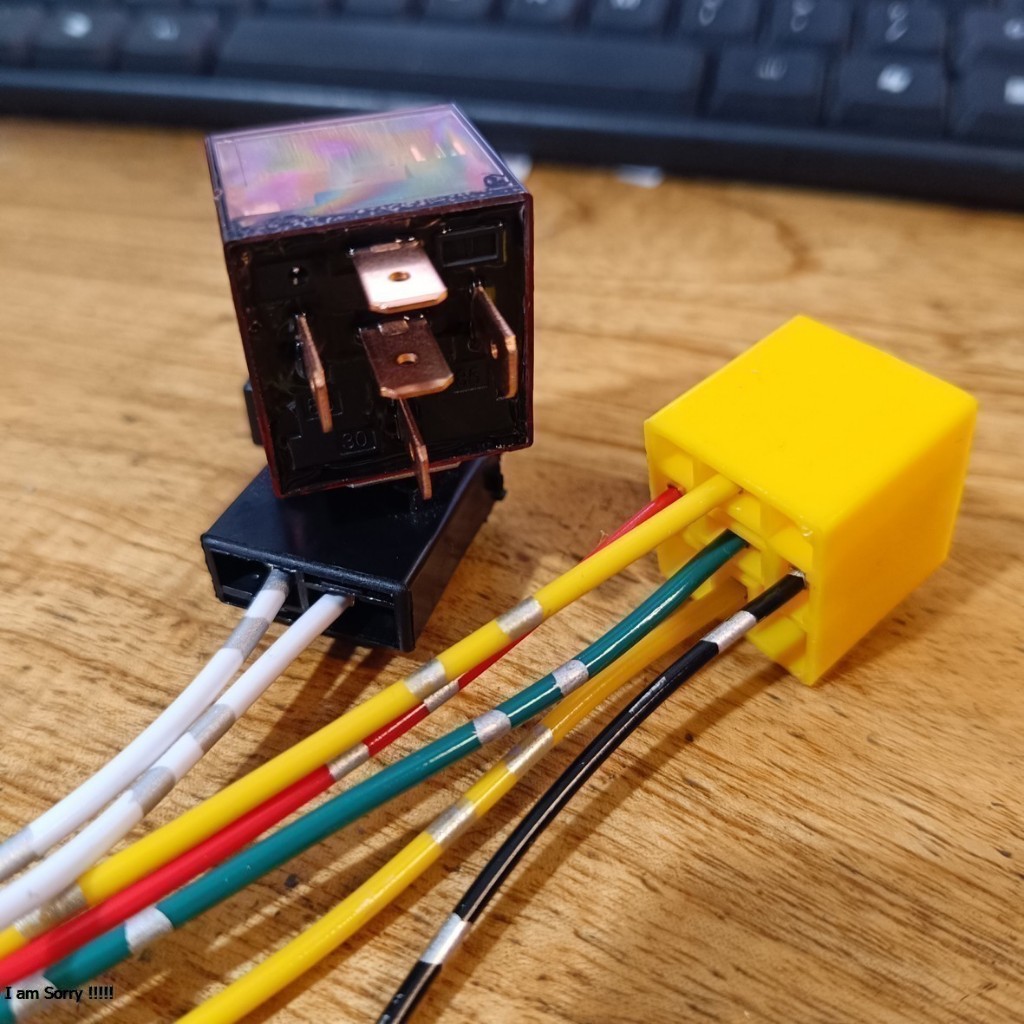 Jual Paket Relay 12 Volt Kaki 5 Soket Relay 5 Kaki dan Rumah Sekering ...