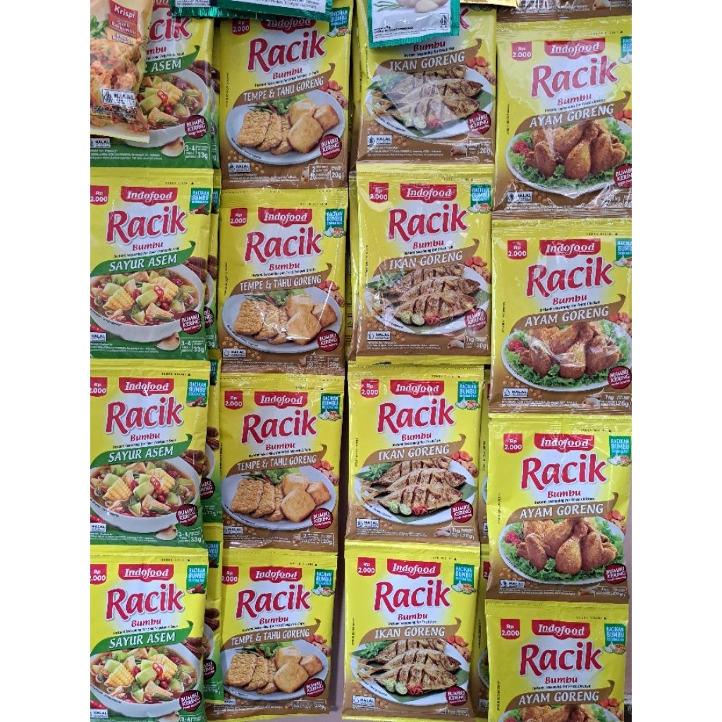 Jual Bumbu Racik Indofood Tempe & Tahu Goreng | Shopee Indonesia