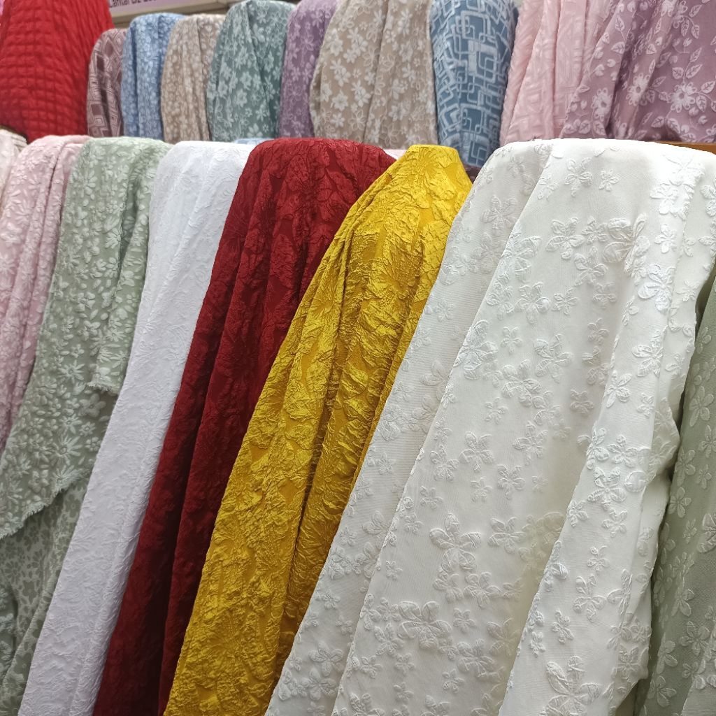 Jual BAHAN KAIN JAGUAR EMBOSS / KAIN JAGUAR / KAIN EMBOSS | Shopee ...