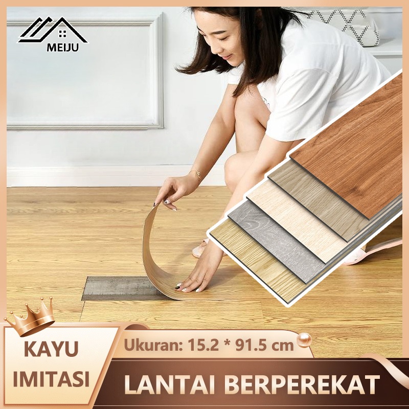 Jual MJ-Lantai Vinyl Stiker Perekat Vinyil Lantai Kayu/PVC Ubin Lantai ...