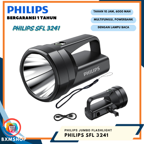 Jual Philips SFL3241 / SFL3121 Senter Jumbo Luar Ruangan Berdaya Tinggi ...