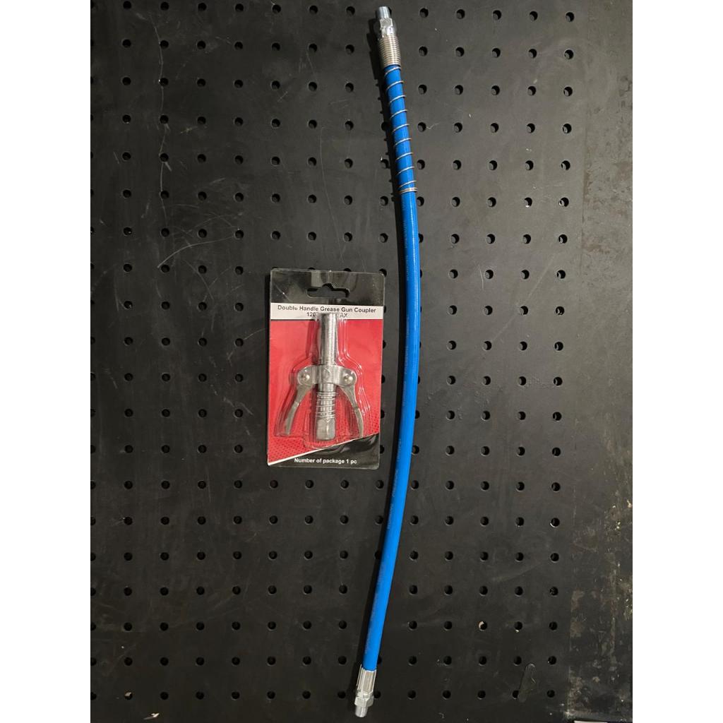 Jual Selang Grease Gun 50cm dan Nozel Pengunci Pompa Gemuk | Shopee ...