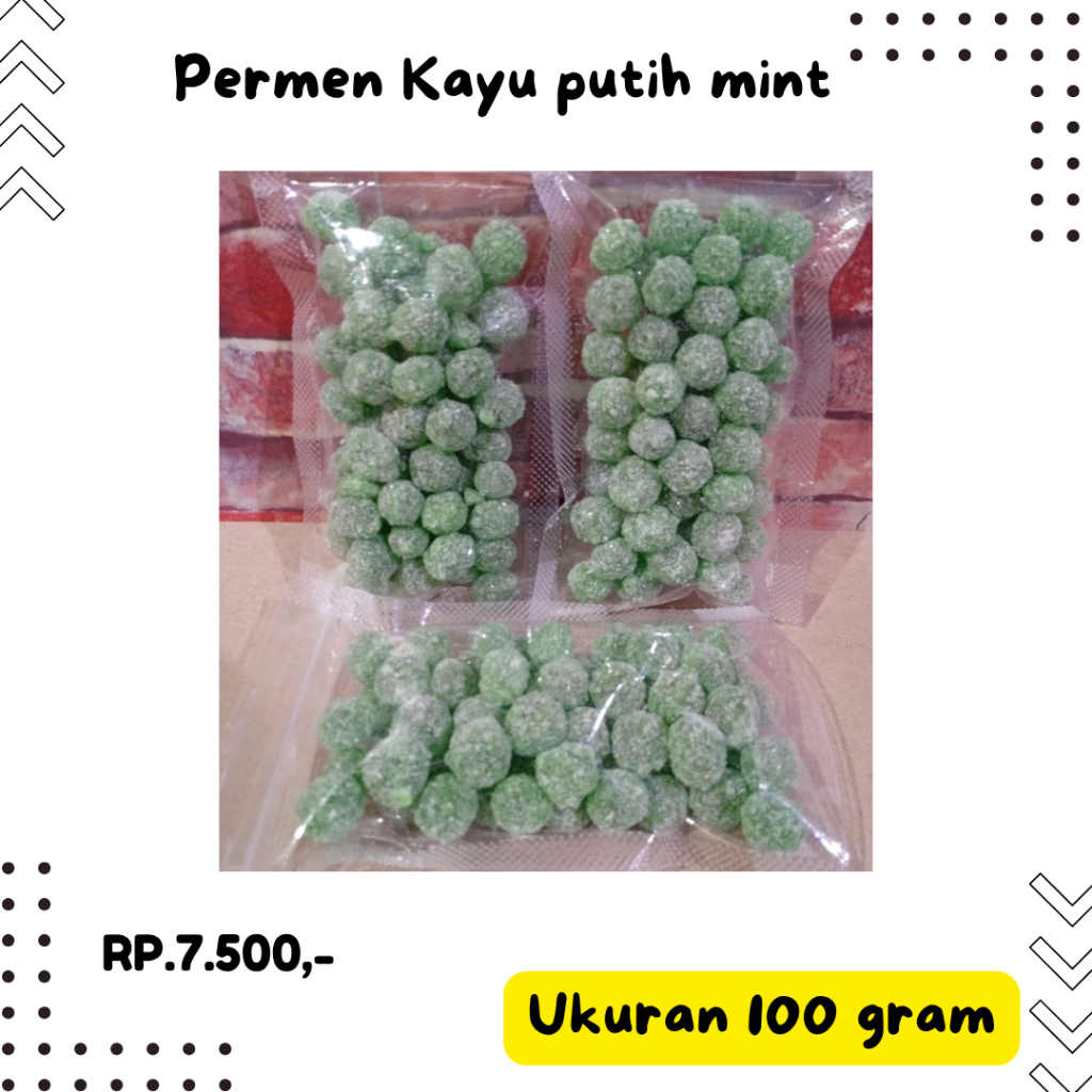 Jual Permen Kayu Putih 100 gram , Mint | Shopee Indonesia