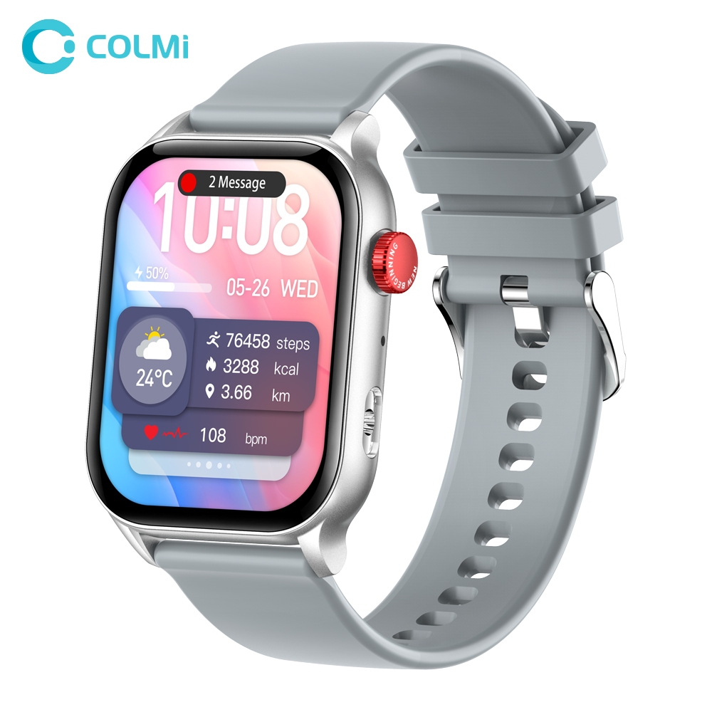 Jual COLMI P78 smart watch Layar AMOLED AOD Bluetooth call Customize ...