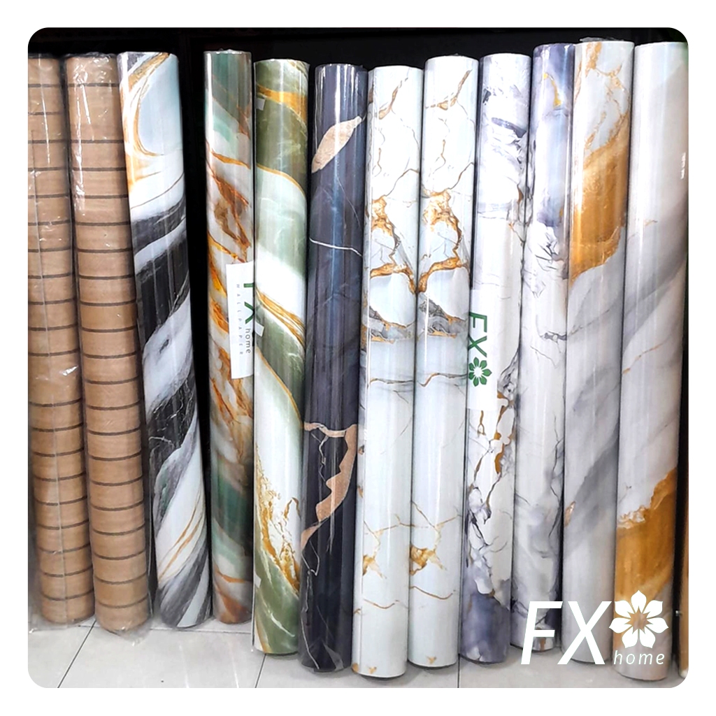 Jual Wallpaper Rol Stiker Dinding PVC Foam Stiker Tile Vinyl 120x280cm ...