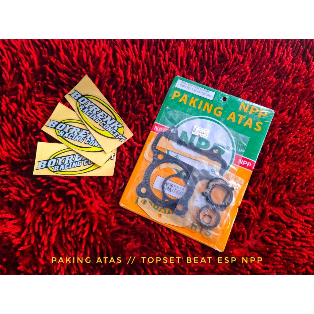 Jual Paking Gasket TOP SET TOPSET BEAT ESP POP SCOOPY FI ESP ISS NPP perpak packing - BOYRENK ...