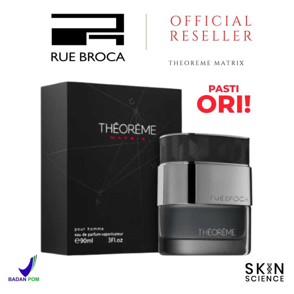 Jual Rue Broca Theoreme Matrix Eau de Parfum 90 ML For Men | Shopee ...