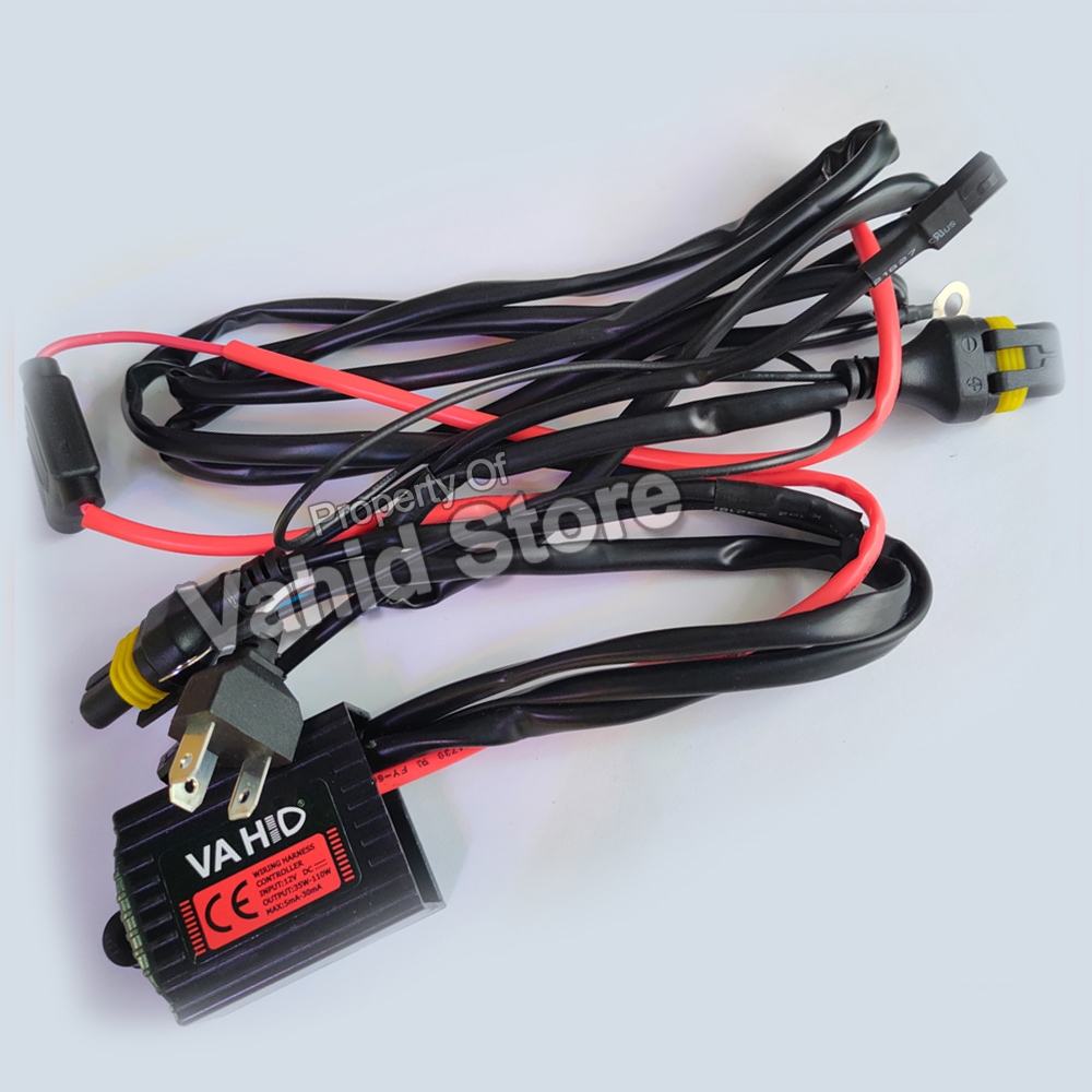 Jual Kabel Set Controller H4 Standar HID Dual Output | Relay Set Dual ...
