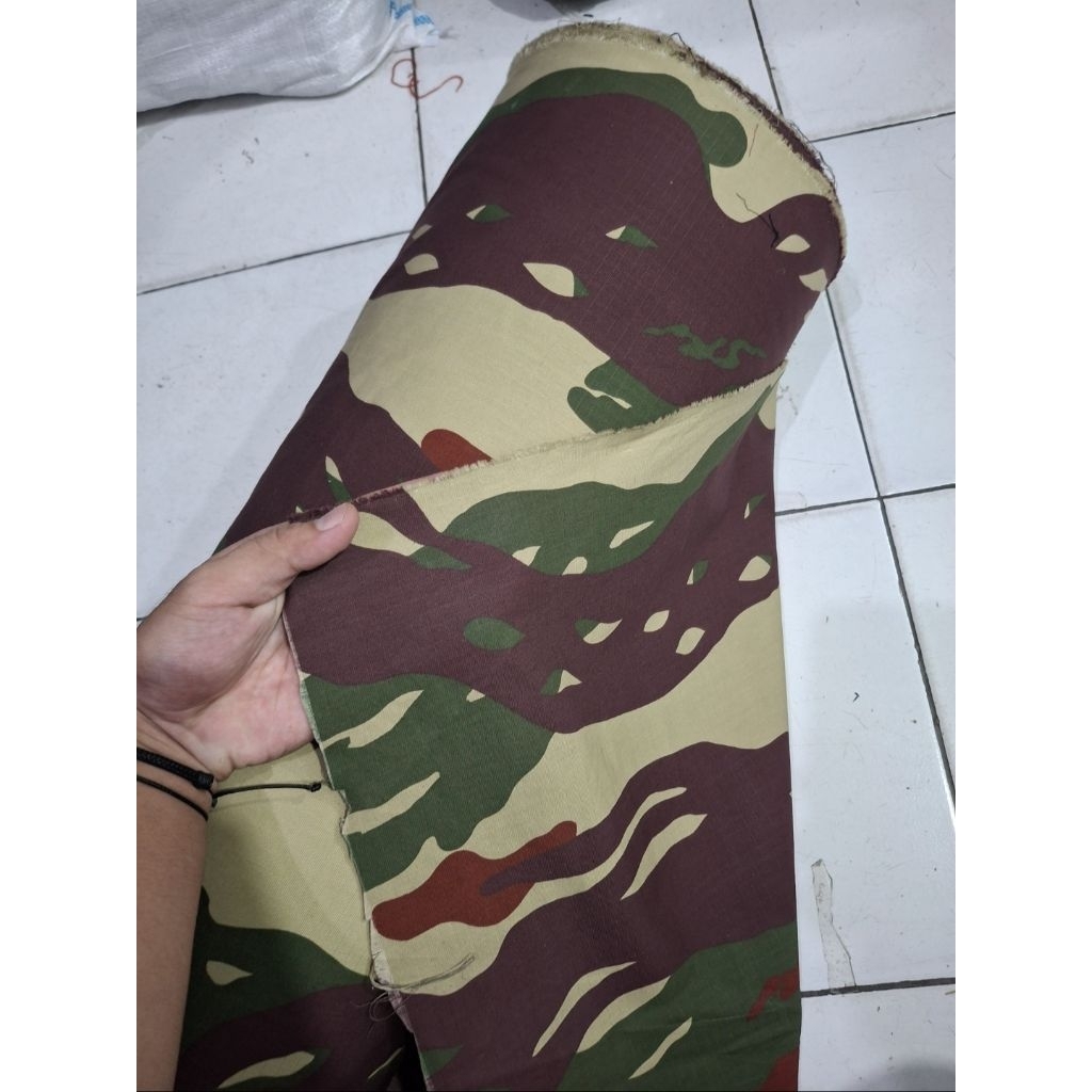 Jual Bahan kain Sritex Doreng Kopasus | Shopee Indonesia